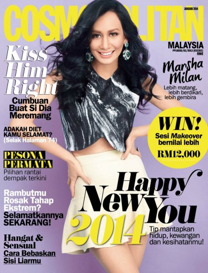 January's Cosmopolitan Magazine Covers From All Over The World