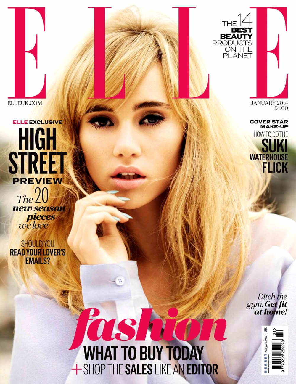 The 2014 January Editorial: Elle UK