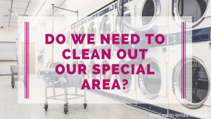 How do you care for your area down there?